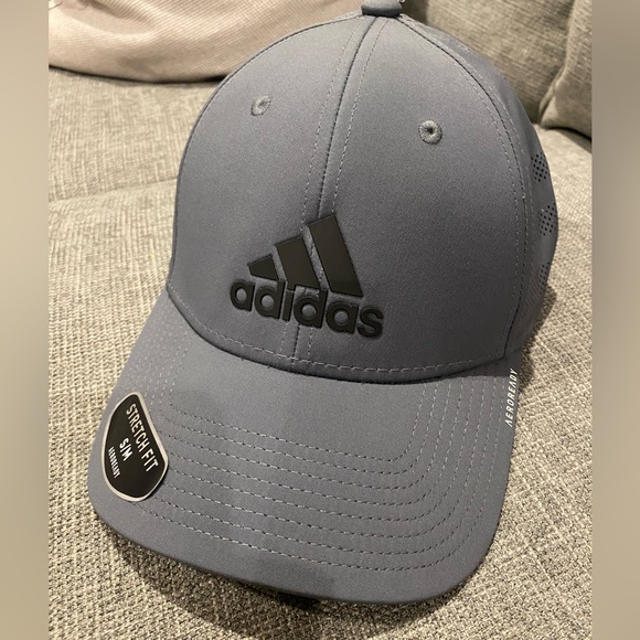 adidas | Accessories | Adidas Mens Grey Baseball Hat | Poshmark